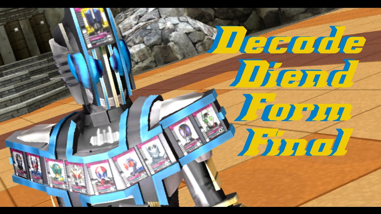 Decade Diend Form Final - MOD Kamen Rider Super Climax Heroes - YouTube
