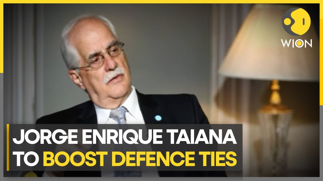 Argentina's Defence Minister, Jorge Enrique Taiana speaks to WION; Eyes ...