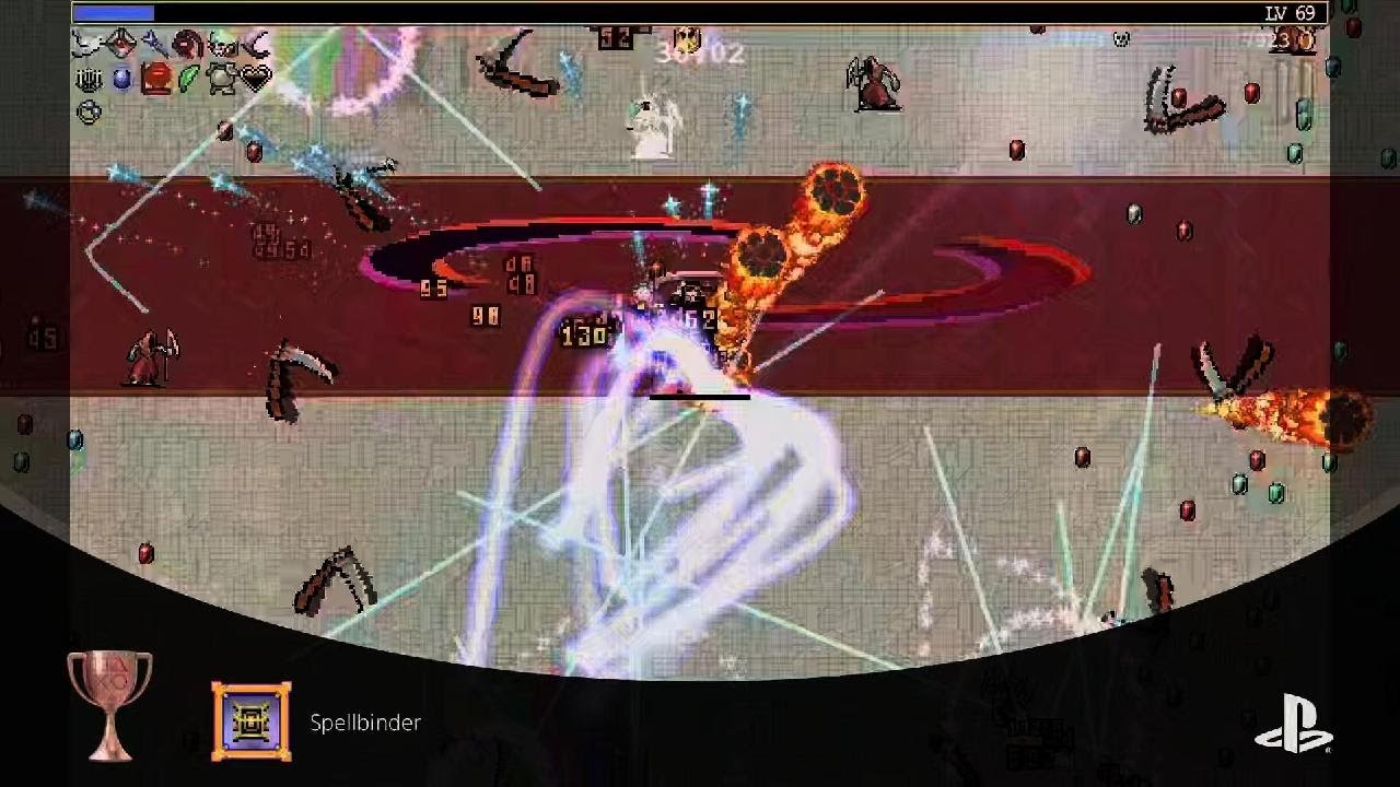 Vampire Survivors spellbinder trophy - YouTube