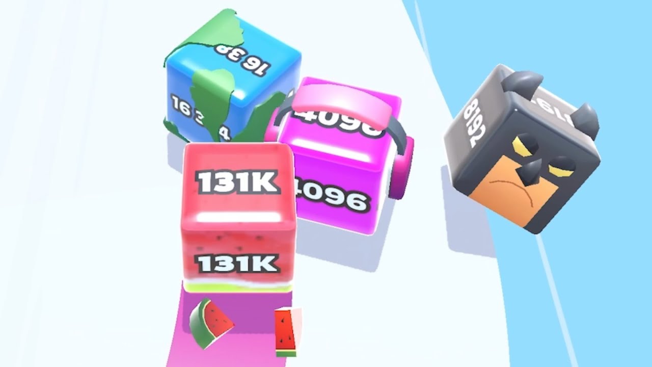 Jelly Run 2048 - All Levels Gameplay - YouTube
