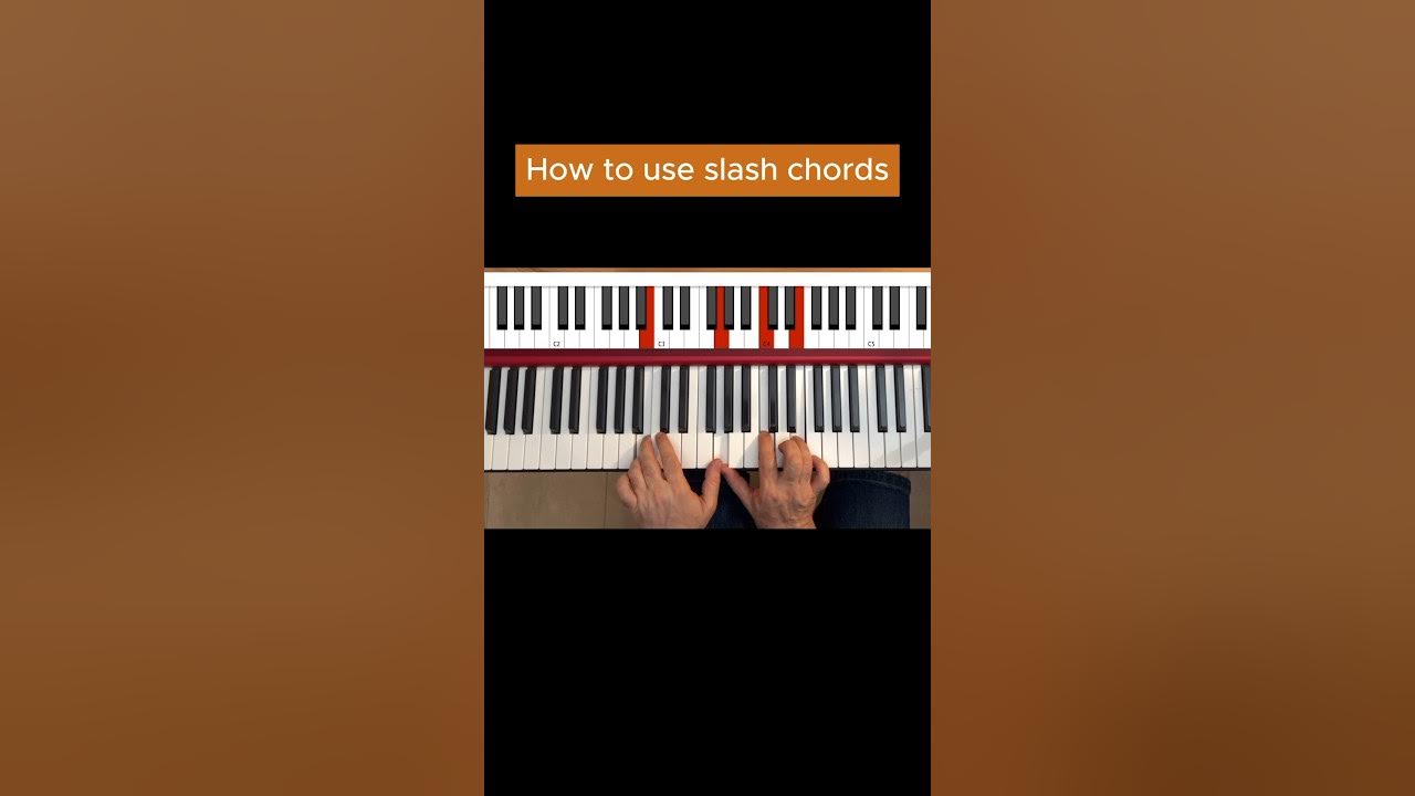 How to use slash chords - YouTube