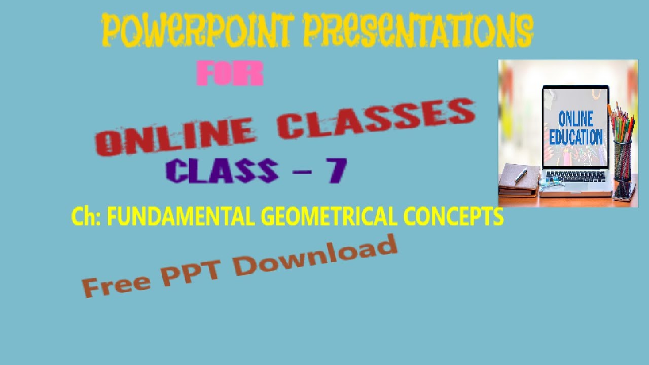 class 7 Maths Fundamental Geometrical Concepts - YouTube