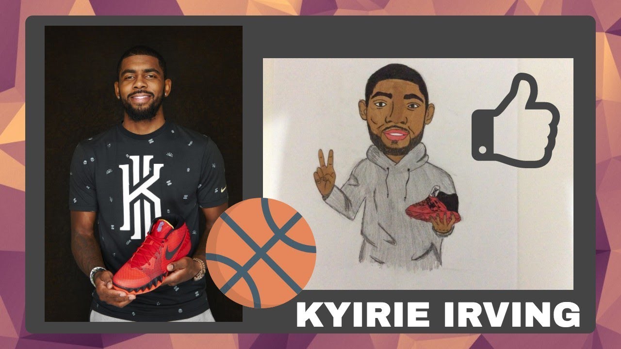 HOW TO DRAW KYRIE IRVING CHIBI - YouTube
