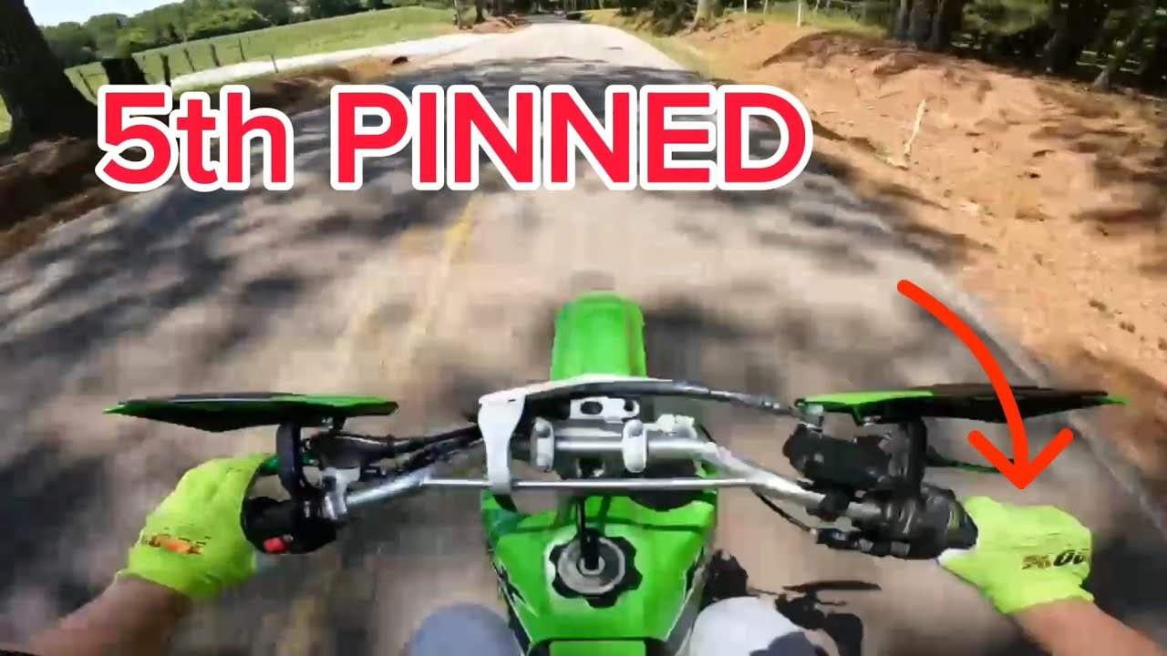 KLX 140 Top Speed test - YouTube