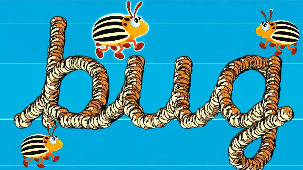 Cursive Writing Wizard: Handwriting write the words - YouTube