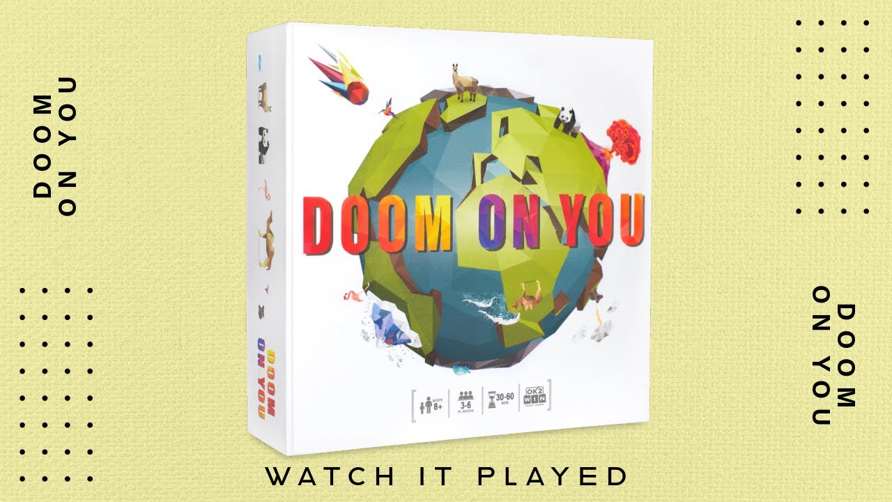 DOOM ON YOU card game: Watch It Played - YouTube