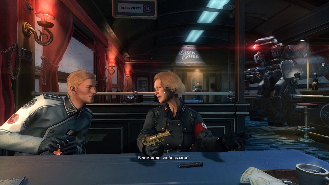 Wolfenstein The New Order | Train Test Scene - YouTube