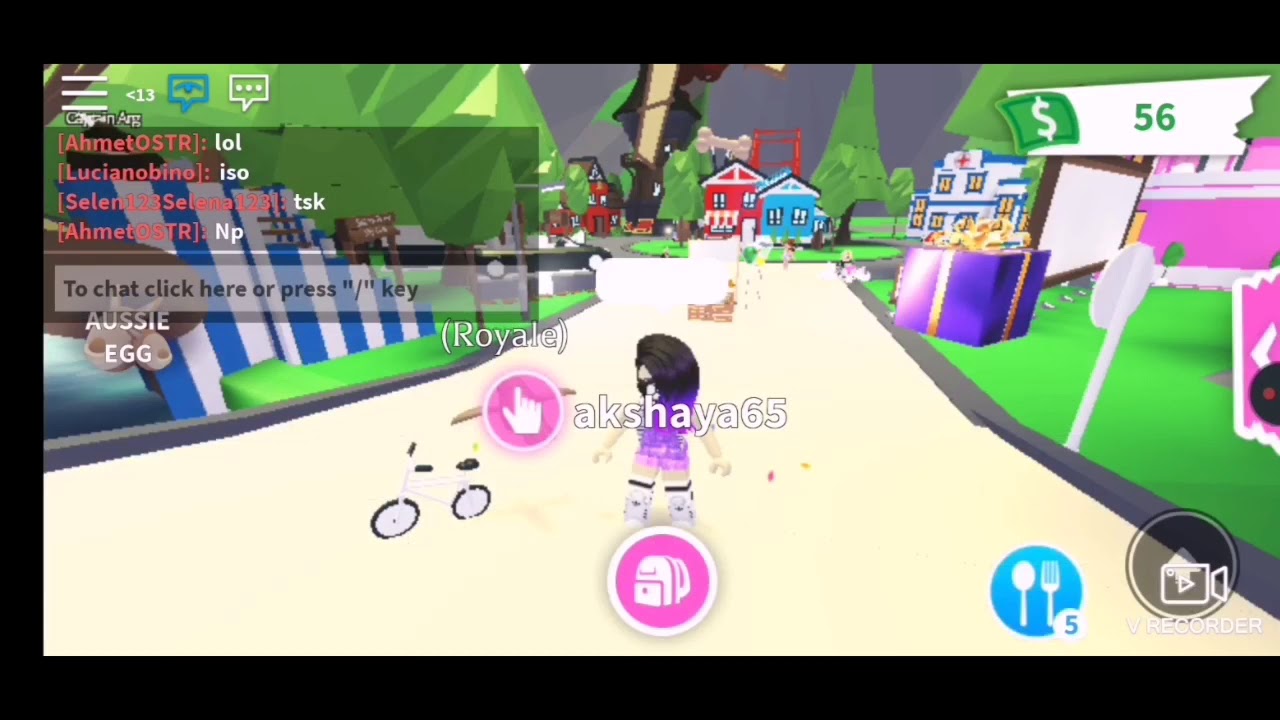 Adopt me trading and spending my day with robin - YouTube