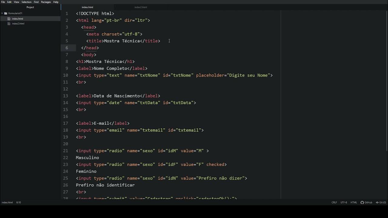 EVENTO ONCLICK COM JAVASCRIPT - YouTube