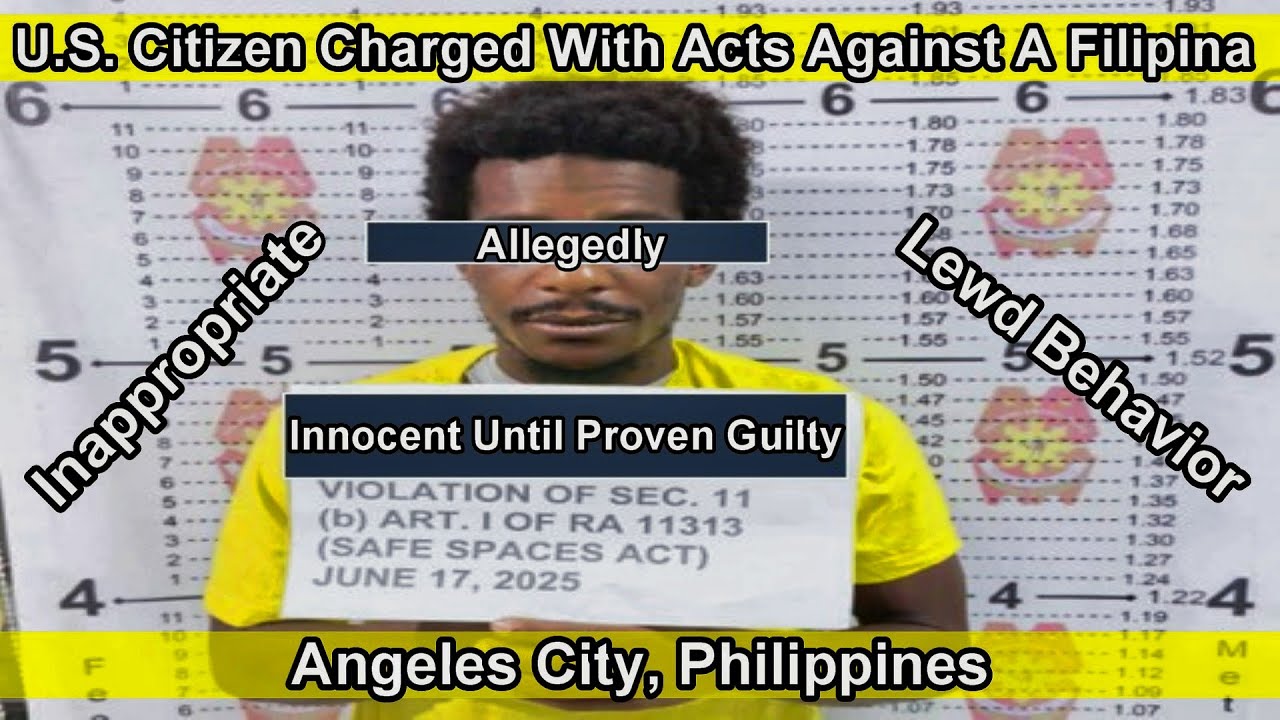 U.S. National CHARGED WITH INAPPROPRIATE & LEWD BEHAVIOR - R.A. Act ...