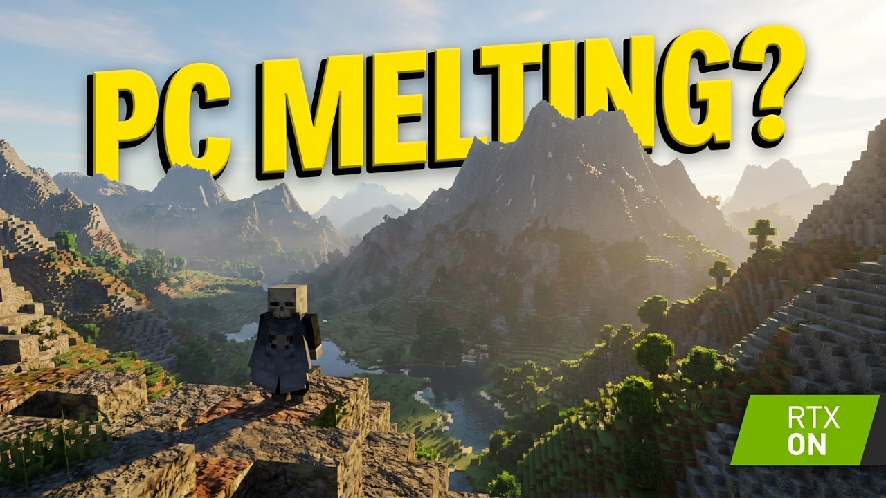 Can my PC run Distant Horizons + Ultra realistic Minecraft Graphics? 😱😢 ...