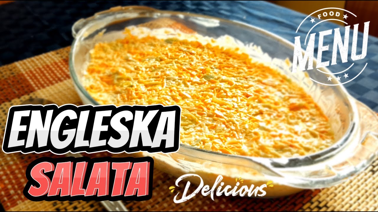 Najtraženiji recept za ENGLESKU SALATU Nećete tražiti drugi 👌 - YouTube