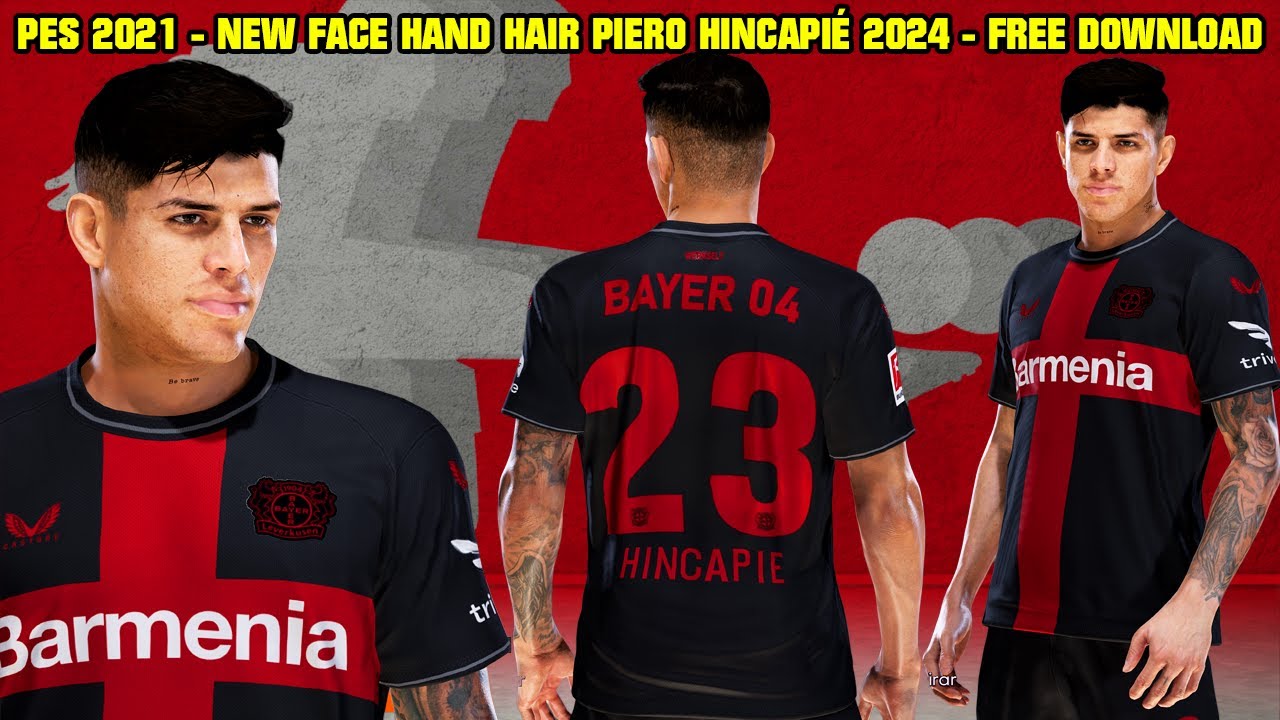 PES 2021 - NEW FACE HAND HAIR PIERO HINCAPIÉ 2024 - 4K - YouTube
