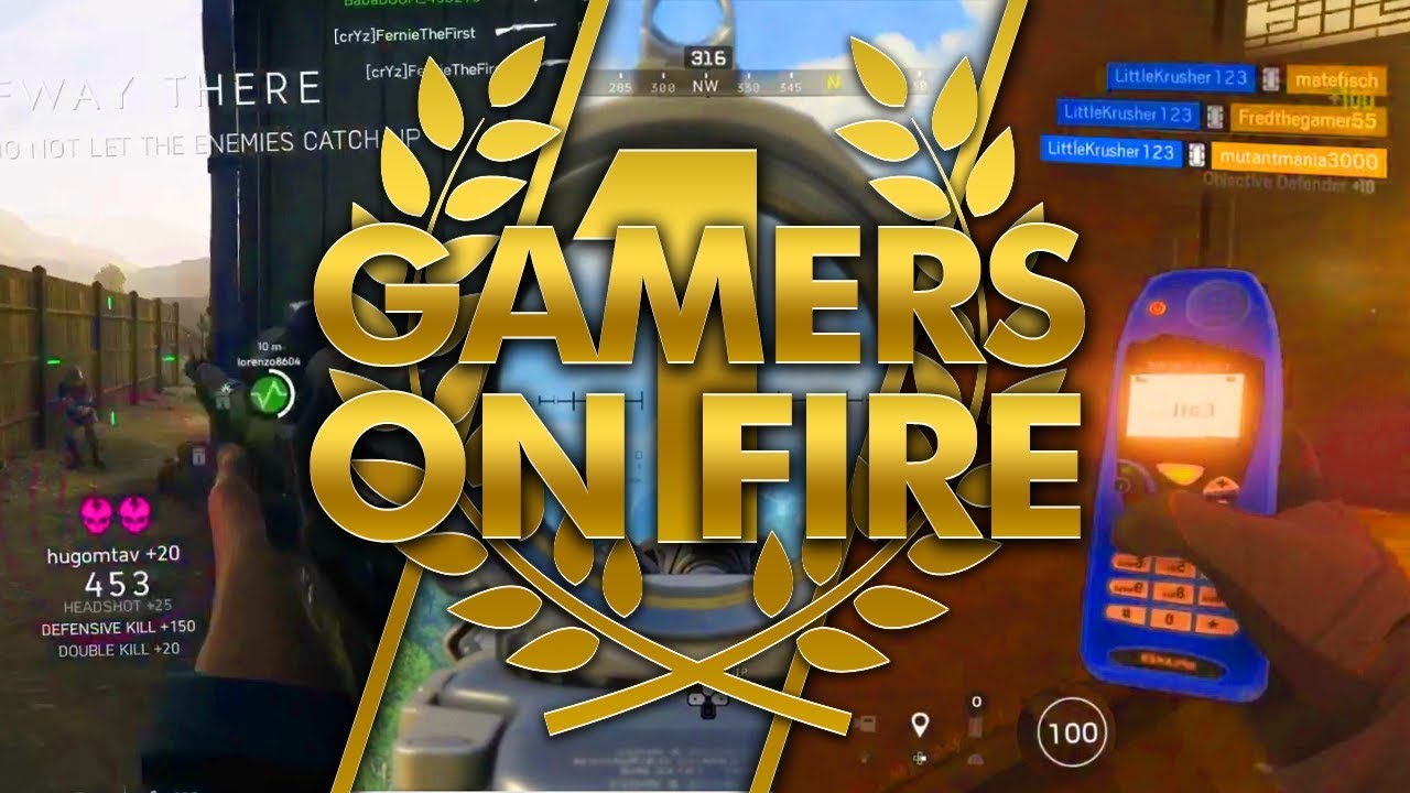 GAMERS ON FIRE #1 | MOST EPIC COMMUNITY CLIPS - YouTube