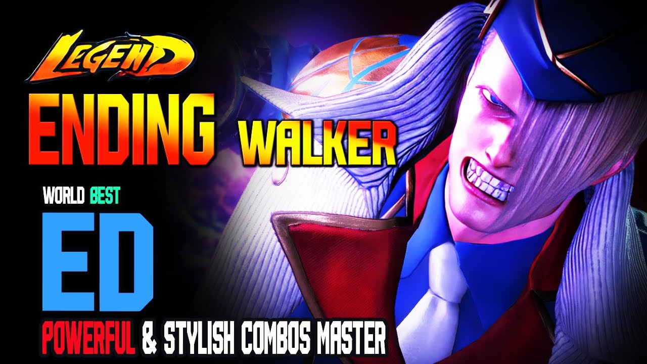 SF6🔥 Ending Walker World No.2 (ED) So Aggressive Gameplay !🔥Best Top Ranked Match 🔥 SF6 DLC ...