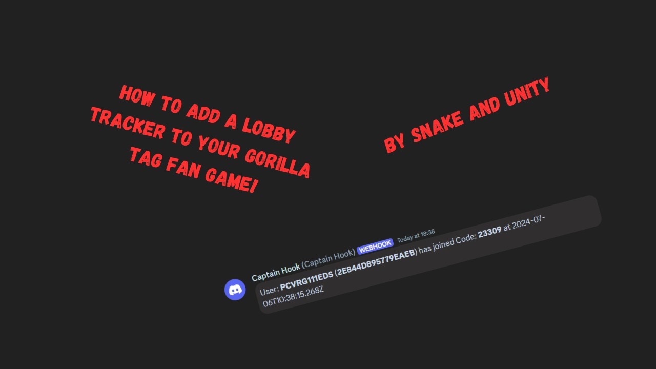 How to add a Code Tracker to your gorilla tag fan game - YouTube