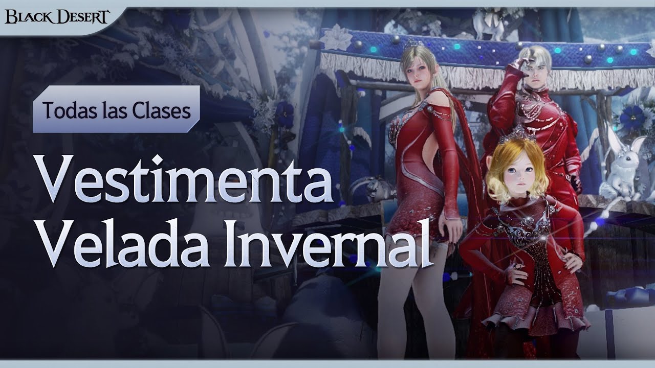 Vista Previa de Vestimenta Velada Invernal | Black Desert - YouTube
