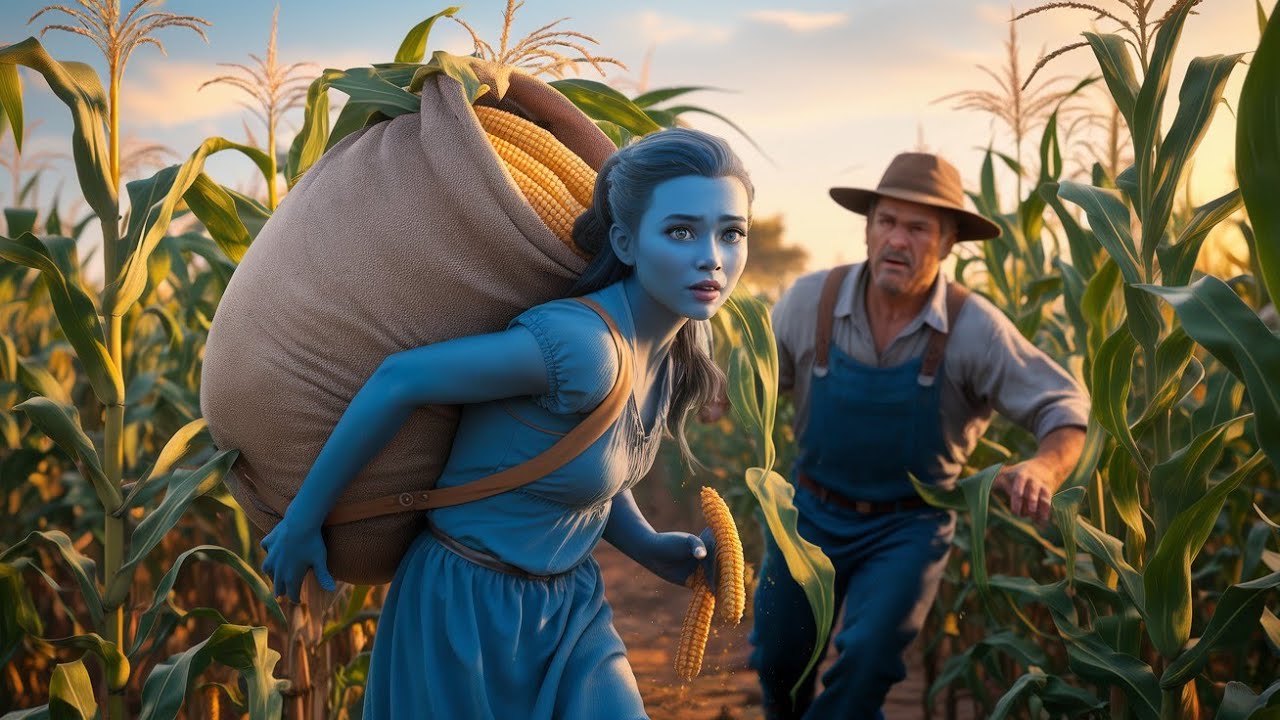 The Farmer Found the Alien Girl Taking Corn, Was Touched by Her Plea ...