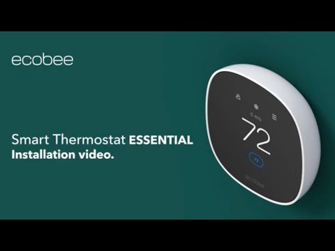 How to Install ecobee Smart Thermostat Essential