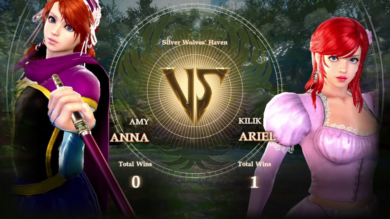 SoulCalibur 6 - Anna vs. Ariel - YouTube