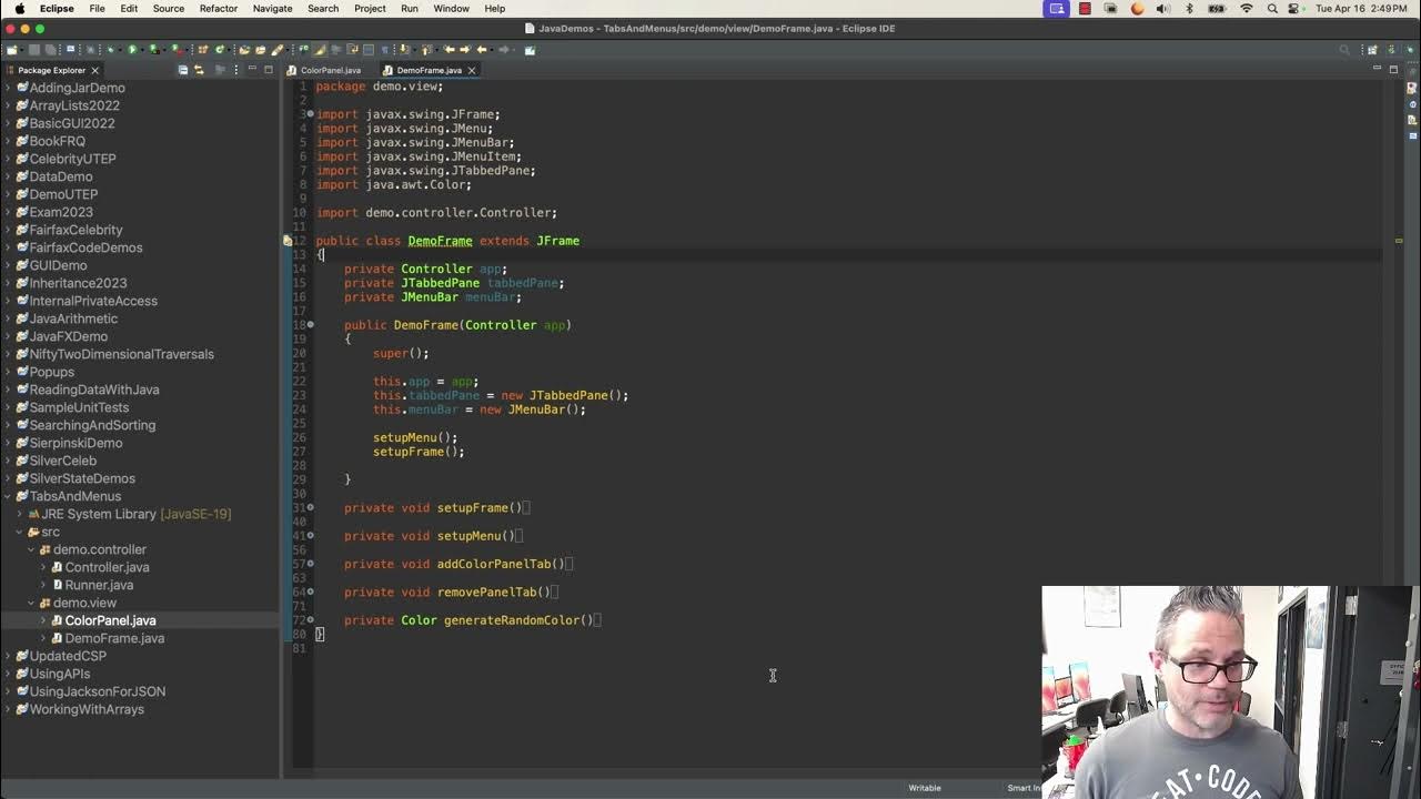 Dynamic Tabs and Menus - YouTube