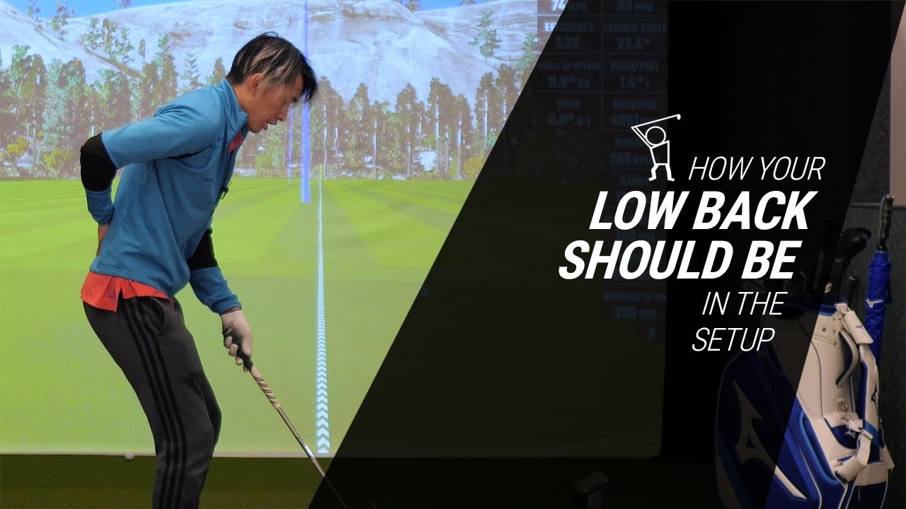 Should you Arch or Not Arch your Low Back at Setup - YouTube