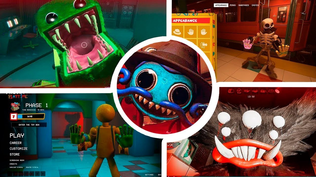 ALL MOBS IN PROJECT PLAYTIME - YouTube