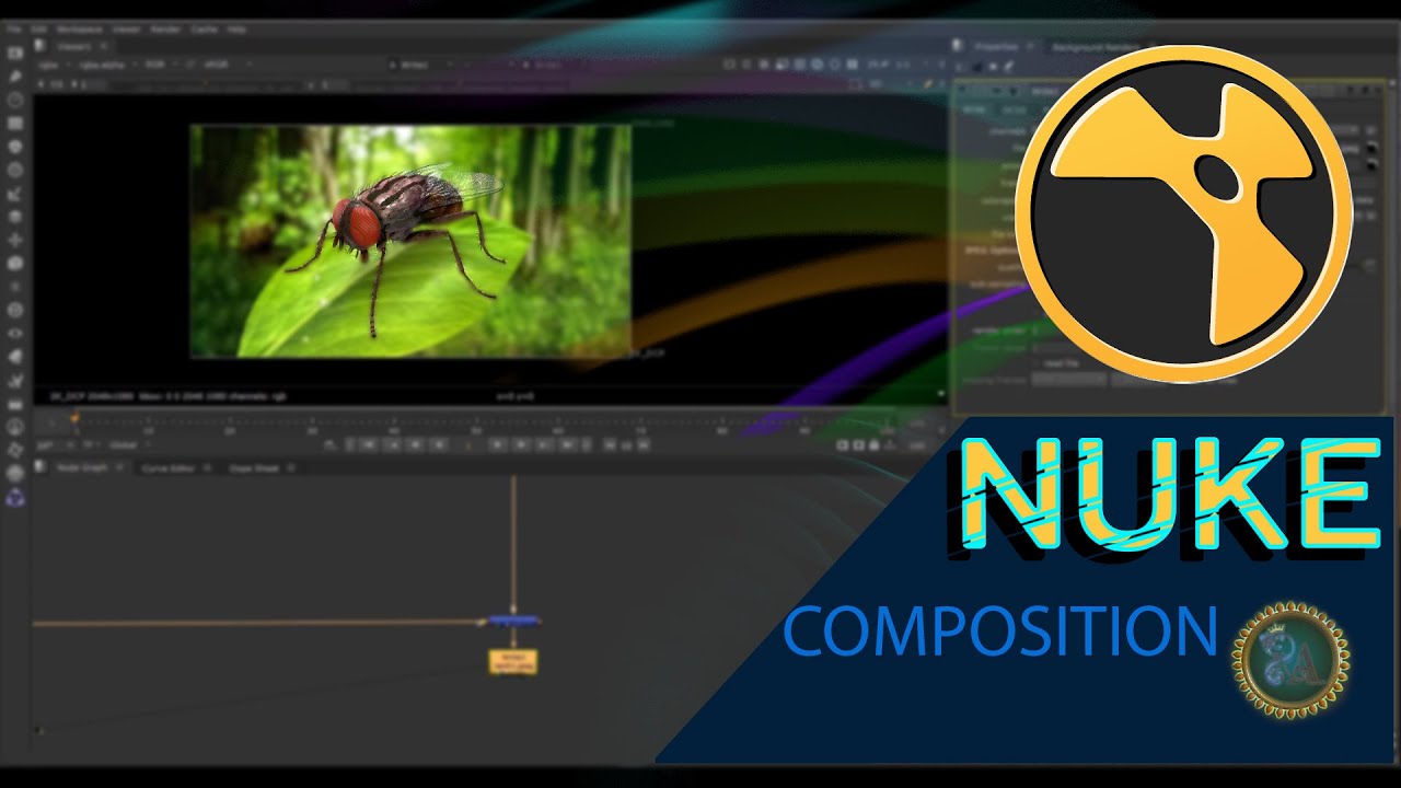 Nuke composition - YouTube