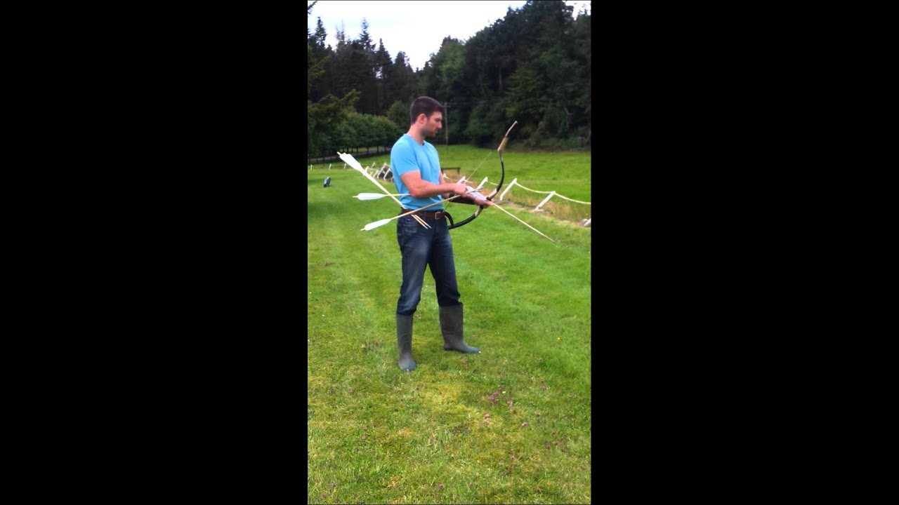 Thumbring Archery- Arrow Exploding-Archery Accident - YouTube