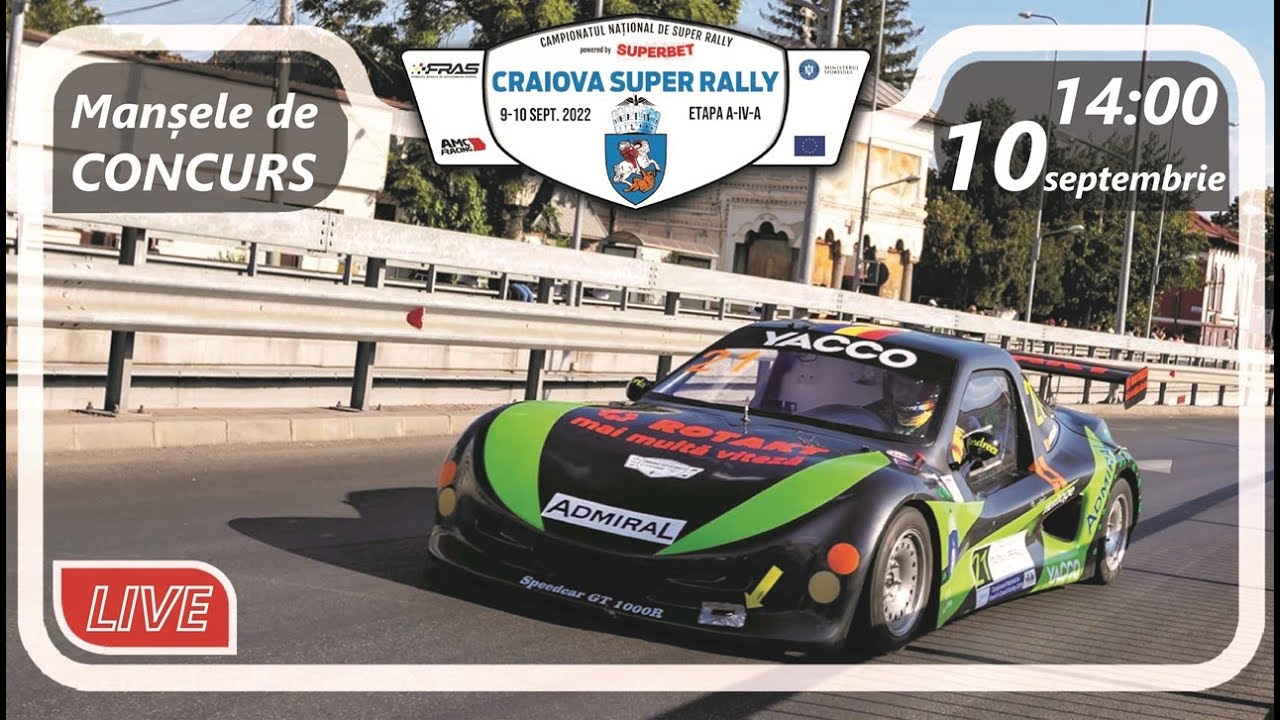 C.N. DE SUPER RALLY POWERED BY SUPERBET - CRAIOVA SUPER RALLY 2022 ...