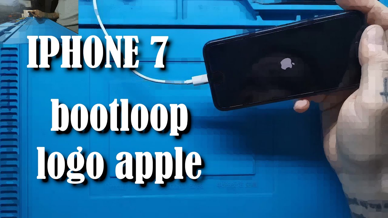 IPHONE 7 32GB Bootloop logo apple, zawiesza się na jabłku, jak sobie z tym poradzić? - YouTube
