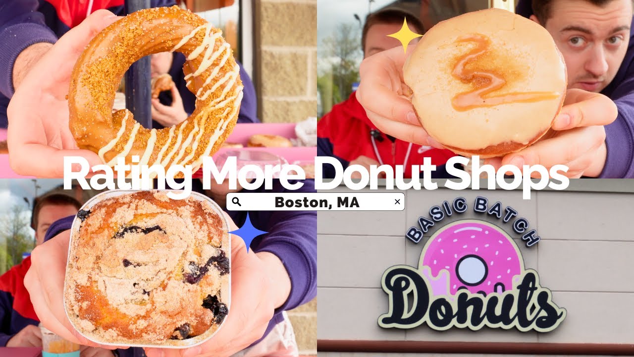 Trying Basic Batch Donuts pt 5 MAY Flavors - YouTube
