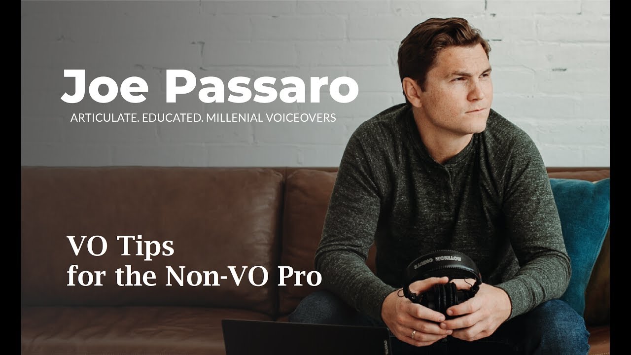 VO Tips for the Non-VO Pro: Sing-Song - YouTube