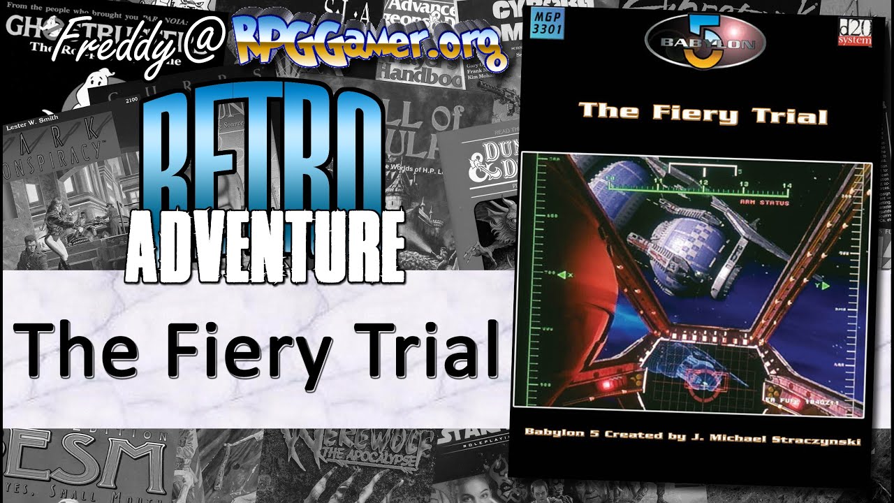 The Fiery Trial (Babylon 5, Mongoose, 2003) | Retro Adventure - YouTube
