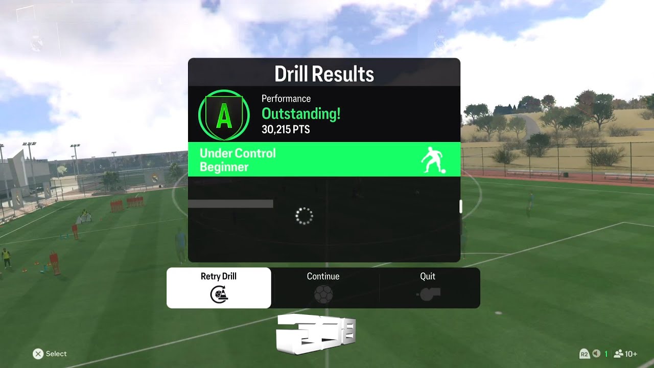 EA Sports FC 25 Skill Games Dribbling Under Control 1st Global - YouTube