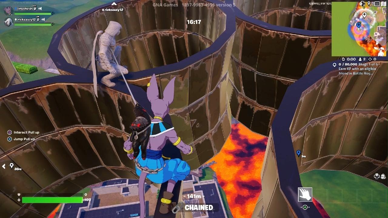 Chained together fortnite - YouTube