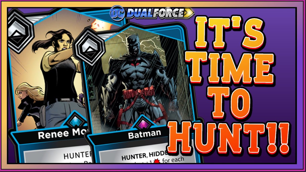 It's Time to Hunt with this Hunter Deck | DC Dual Force Deck Spotlight ...