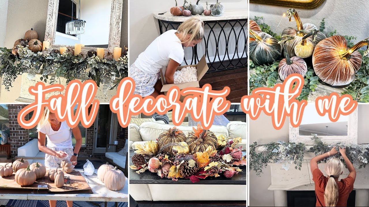 Fall Decorate With Me 2023 / Fall Decorating Ideas 2023 / DIY Fall ...