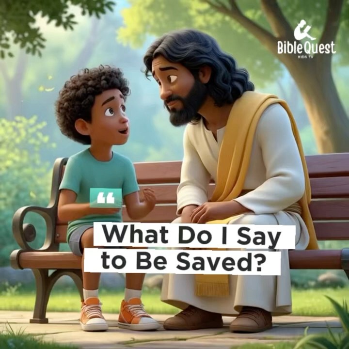Ask Jesus: What Do I Say to Be Saved? 🙏 ️ | Bible Quest TV - YouTube