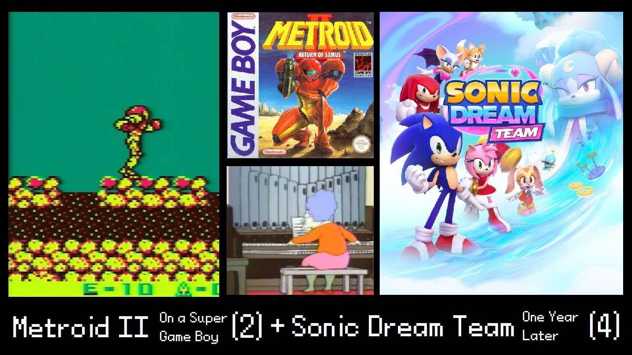 [Thursday Stream] Metroid II on a Super Game Boy (Part 2) + Sonic Dream ...