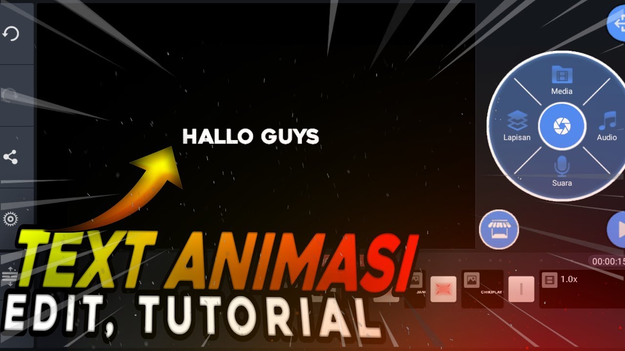 CARA BUAT TEXT ANIMASI! | DI KINEMASTER MUDAH!! | - YouTube