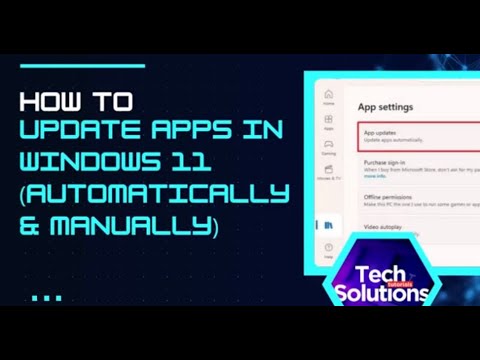 Windows 11: How to Update Apps (Automatically & Manually) - YouTube