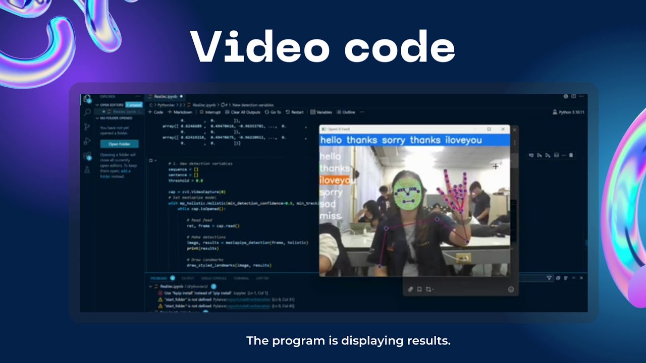 Real Time Sign Language Detection Youtube