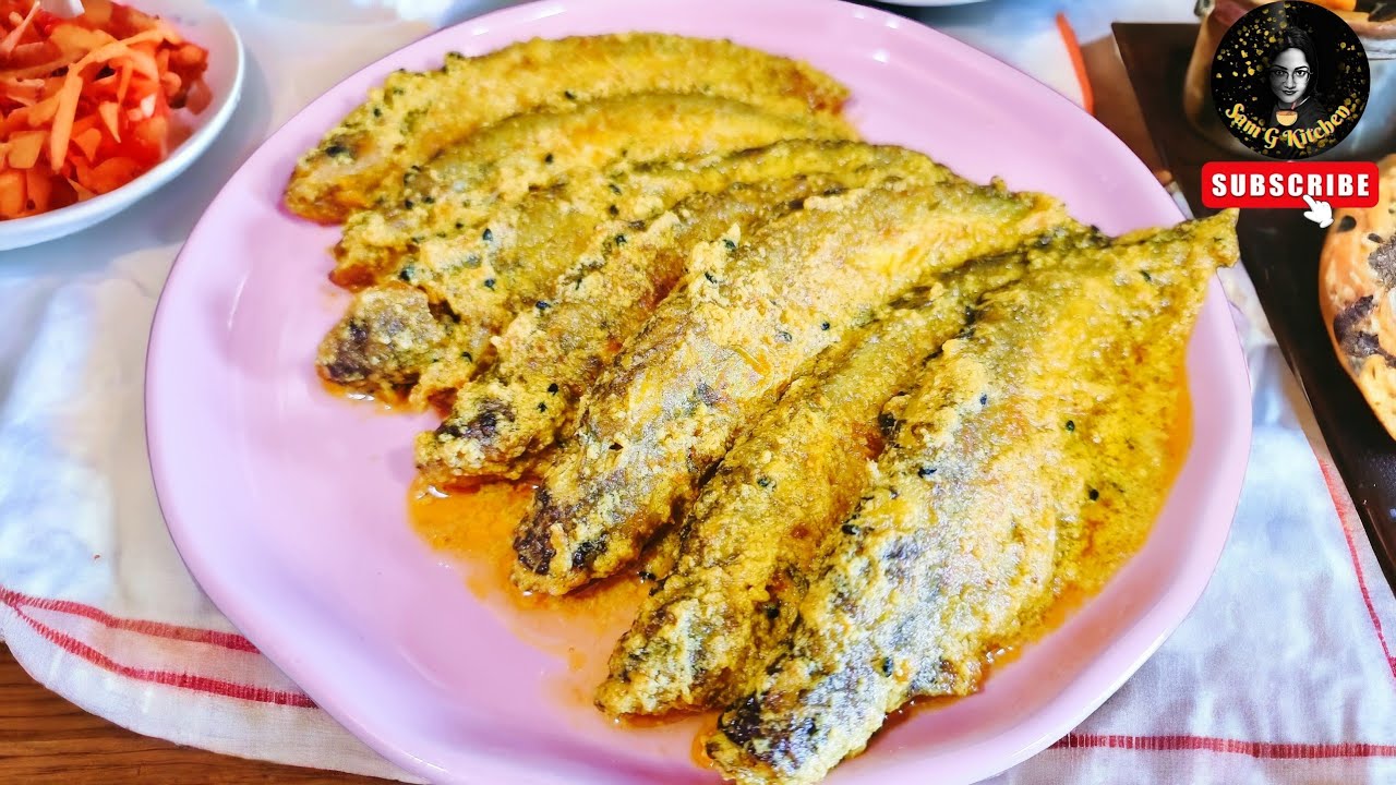 Pabda Fish in Poppy Seed Paste | পোস্ত দিয়ে পাবদা মাছ | Butterfish ...