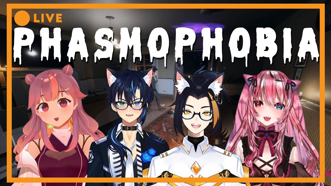 【Phasmophobia】JP Phasmo Collaboration!!!【黄蛇穴セカイ / Kisaragi Sekai】# ...