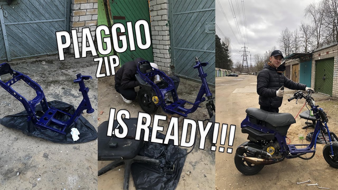 PIAGGIO RACING ZIP IS READY! - YouTube