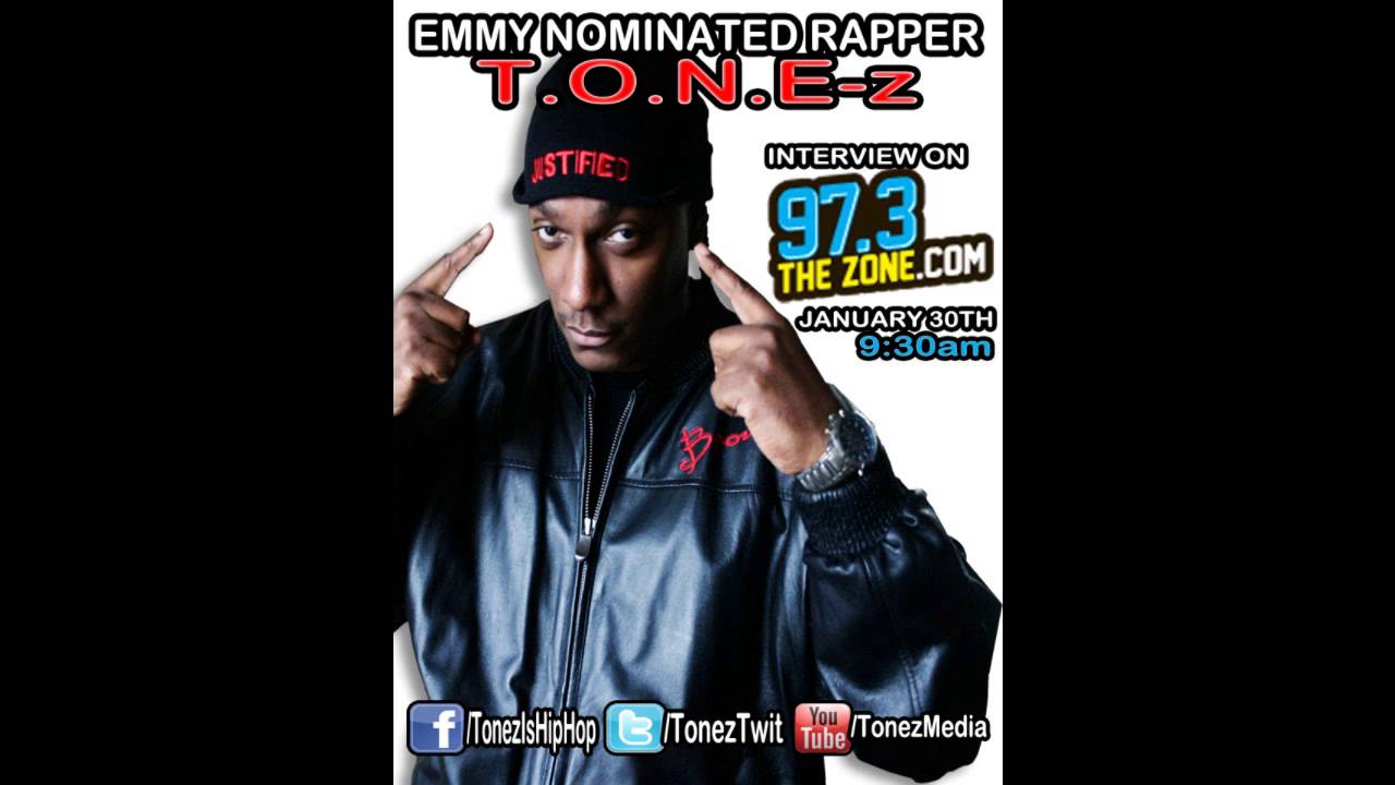 Emmy Nominated Rapper T.O.N.E-z Interview On 97.3 (the zone) - YouTube