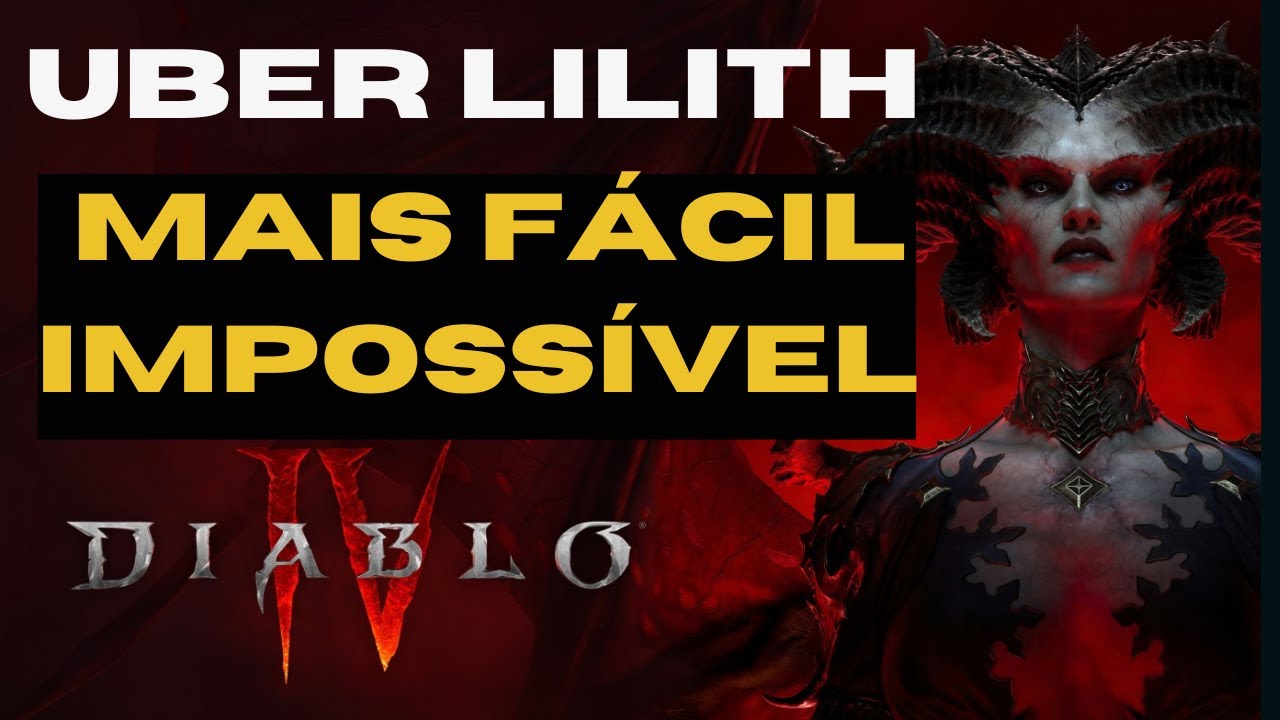 Como matar a Uber Lilith em Diablo 4 do jeito mais fácil possível - YouTube