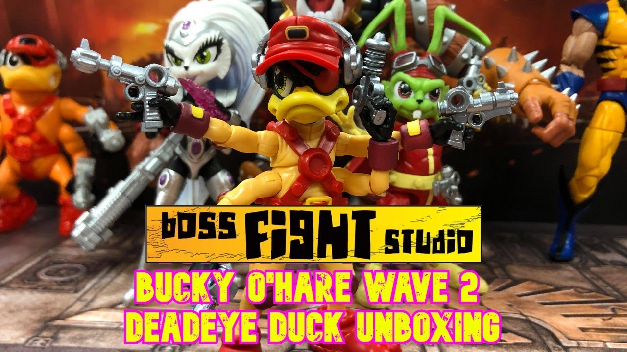 Bucky O'Hare Wave 2 - Deadeye Duck Unboxing and First impressions (Boss ...