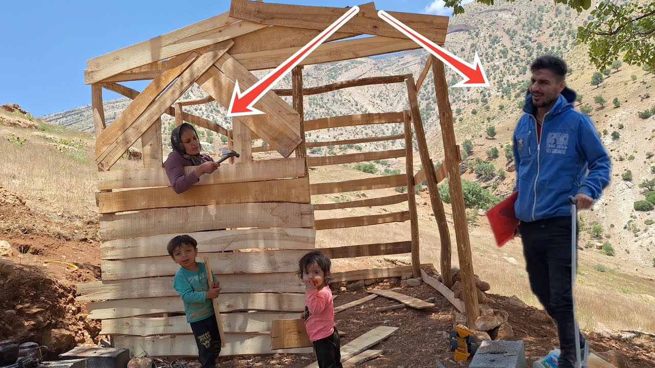 "From Cave to Dream Home: Single Mom Builds Traditional Shelter 🏠" 😱😱 ...